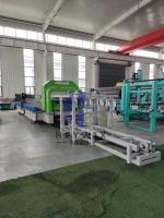 China 1110 Glazed Roof Tile Roll Forming Machine 0.3-0.5mm Burr Free Electric Shearing for sale
