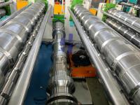 China Double Layer Metal Roofing Sheet Making Machine C8 C21 Roll Former 1250mm for sale