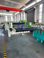 China Automatic PLC Controlled C8 C21 Double Layer Roof Forming Machine 350H Steel Frame for sale