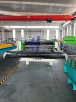 China Industrial C8 C21 Double Layer Trapezoidal Roll Forming Machine PLC Control  350H Steel Frame for sale