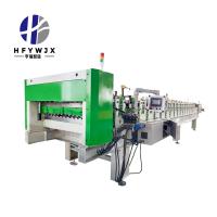 China Double Layer Metal Roofing Sheet Making Machine C8 C21 Roll Former 1250mm for sale