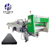 China Customizable Double Layer C8 C21 Trapezoidal Roll Forming Machine 1250mm PLC Control for sale