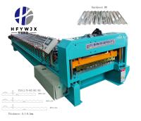 China Automatic Cold Hard Plate Arc Machine With 7.5kw Servo Motor 26 Sets Roll Forming for sale