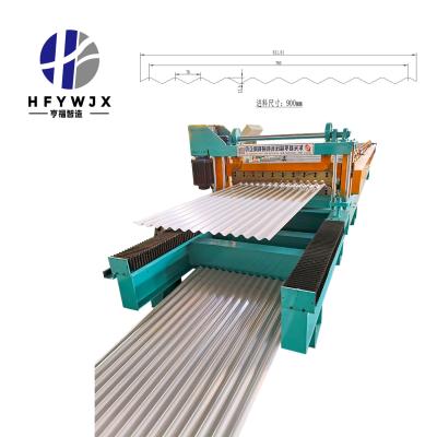 China Servo Metal Sheet Shearing Machine 7.5KW 50-60M/min Electric Transmission for Sheet Metal Fabrication for sale