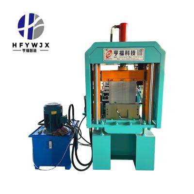 China Hydraulic Downspout Roll Forming Machine 16 Stations PLC Control 0.3-0.8mm for sale