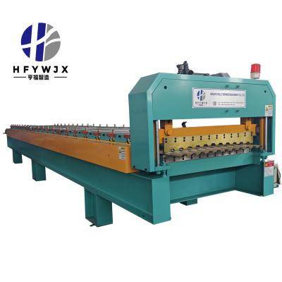 China C21 Metal Trapezoidal Standing Seam Roll Former Machine PLC Control 40M/Min for sale