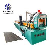 China 15-20m/Min Speed Automatic Metal Cladding Roll Forming Machine 30 Rows Forming Stations for sale