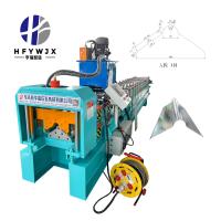 China High Precision Durable 300 Ridge Cap Roll Forming Machine with PLC Control for Roofing Systems for sale