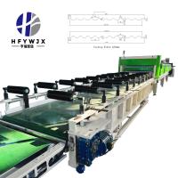 China PLC Control Double Layer Roll Forming Machine 350H Steel Frame 40M/min For Roof for sale