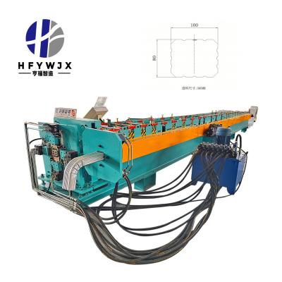 China 5.5kw 16row Downpipe Forming Machine High Output Gutter Making Machine 0.3-0.8mm for sale