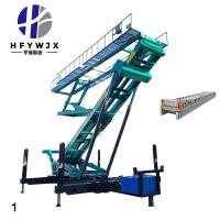 China Hydraulic Driven High Altitude Lifting Platform 8t Capacity for Roll Forming Machines for sale