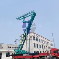 China 18.5m 8t Aerial Lift Platform for Roll Forming Machines Heavy Duty High Altitude Lifting Equipment for sale