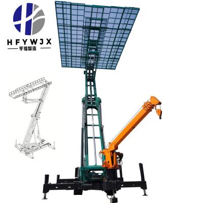 China Hydraulic Driven High Altitude Lifting Platform 18.5m Lifting Height For Roof Tile Installation for sale