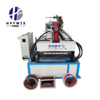 China High Precision Flexible Duct Connector Machine For 0.3-0.6 Mm Material for sale