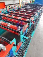 China 380V 840-900 Double Layer Roofing Sheet Roll Forming Machine 300H Steel Frame for sale