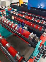 China 380V 840-900 Double Layer Roofing Sheet Roll Forming Machine 300H Steel Frame for sale
