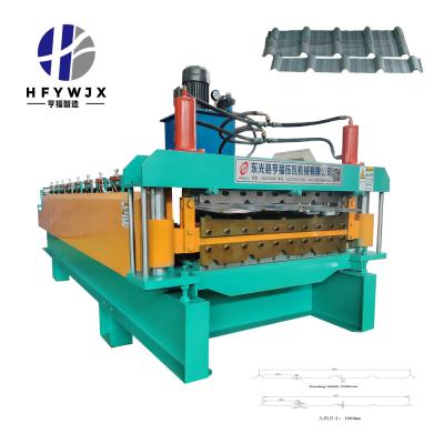 China Double Layer 840/900 Roll Forming Machine PLC Control 7.5KW for Metal Roof Wall Panels for sale
