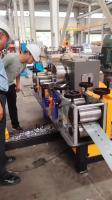 China Customized High Precision Solar Bracket Roll Forming Machine With Hydraulic Shearing And PLC Control for sale