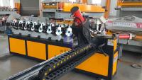 China Hydraulic Circular Flange Forming Machine 200-1600mm Diameter for HVAC Duct Systems for sale