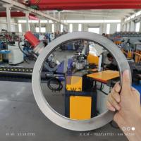 China PLC Control Flange Forming Machine Fully Automatic Used In HVAC Systems Tdf Duct Machine for sale