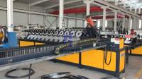 China Round Flange Forming Machine 200-1600mm Diameter PLC Control for sale