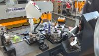China Round Flange Forming Machine 200-1600mm Diameter PLC Control for sale