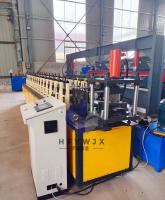 China Automatic Slat Roller Shutter Door Forming Machine Gear Transmission 4kw Hydraulic Pump 15 Stations for sale