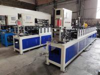 China Automatic Slat Roller Shutter Door Forming Machine Gear Transmission 4kw Hydraulic Pump 15 Stations for sale