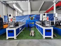 China 4kw Automatic Color Steel Rolling Shutter Forming Machine PLC Control 15 Stations for sale