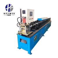 China 4kw Automatic Color Steel Rolling Shutter Forming Machine PLC Control 15 Stations for sale