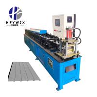 China PLC Control Automatic Rolling Shutter Machine 16mm Wall Plate 15 Passes Roll Forming for sale