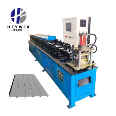 China PLC Control Automatic Rolling Shutter Machine 16mm Wall Plate 15 Passes Roll Forming for sale