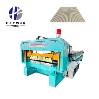 China 690 Small Arc Corrugated Roof Sheet Roll Forming Machine with PLC Touch Screen Control and 7.5kW Servo Motor for 0.08–0.16mm Thickness for sale