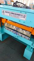 China Automatic 690mm Effective Width Corrugated Roofing Machine with PLC Touch Screen Control and Servo Flying Cut for sale