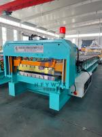 China High Precision Corrugated Roof Panel Production Line with PLC Touch Screen Control and Servo Flying Cut for sale