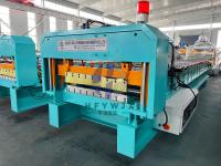 China 690 Small Arc Corrugated Roof Sheet Roll Forming Machine with PLC Touch Screen Control and 7.5kW Servo Motor for 0.08–0.16mm Thickness for sale