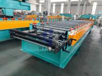 China Energy Saving Small Corrugated Roof Sheet Roll Forming Machine with Advanced Hydraulic System and PLC Touch Screen Control for sale