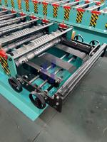 China 690mm Small Corrugated Roof Sheet Roll Forming Machine with PLC Touch Screen Control and Servo Flying Cut for sale