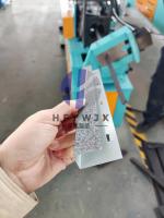 China PLC Controlled U Channel Roll Forming Machine with 16 Rows Punching Roller and Hydraulic Double-Blade Shear for sale