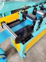 China Efficient 75 Hat Channel Roll Forming Machine with 12 Groups Rollers and Hydraulic Stop-to-Cut for 0.4–0.5mm Metal Track Production for sale