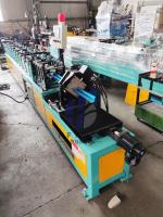 China 75mm Finished Profile Width Hat Channel Roll Forming Machine with Hydraulic Stop-to-Cut and 12 Groups Rollers for sale