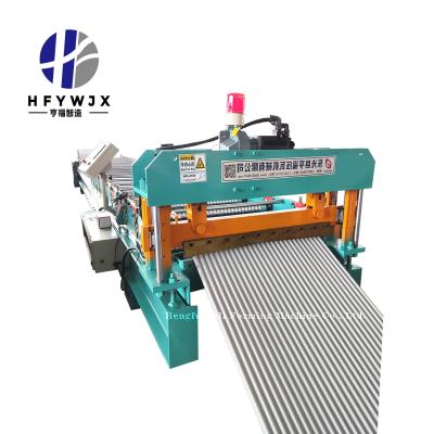 China Automatic 690mm Small Wave Corrugated Sheet Machine with PLC Touch Screen Control and 0-40m/min Adjustable Speed for Metal Roof Panels for sale