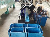 China PLC Controlled C Stud Roll Forming Machine with Hydraulic Stop Cutting and 12 Groups of Forming Rollers for sale