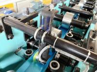 China PLC Controlled C Stud Roll Forming Machine with Hydraulic Stop Cutting and 12 Groups of Forming Rollers for sale