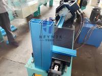 China Precision C Type Light Steel Keel Roll Forming Machine with 0.4–0.5mm Thickness and Hydraulic Stop Cutting for Ceiling Stud Production for sale