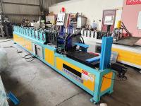 China Precision C Type Light Steel Keel Roll Forming Machine with 0.4–0.5mm Thickness and Hydraulic Stop Cutting for Ceiling Stud Production for sale