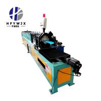 China Automatic C Channel Roll Forming Machine with 0.4–0.5mm Processable Thickness, Hydraulic Stop Cutting, and 12 Sets Forming Roller Groups for sale