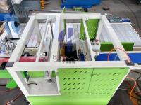 China High Speed 20-23 m/min Fence Roll Forming Machine with 16 Rows of Rollers and Non-stop Flying Shear for sale