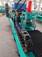 China Heavy Duty Automatic Fence Roll Forming Machine with Non-stop Flying Shear 16 Rows Rollers and 20-25 m/min Production Speed for sale