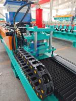 China High Speed 20-25 m/min Fence Roll Forming Machine with 16 Rows Rollers and Non-Stop Flying Shear Cutting for sale